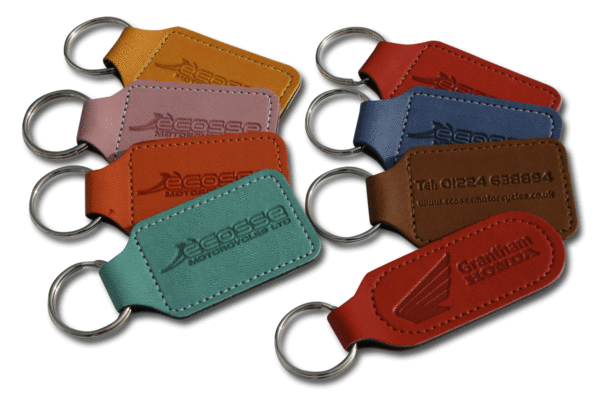 Vivella Blind Embossed Fobs: Made to Order with Your Design