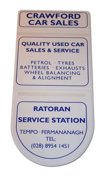 Irish Double Tax Disc Holder Portrait Style - Direct Supply Ltd