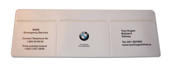 Irish Triple Tax Disc Holder Landscape Style - Direct Supply Ltd