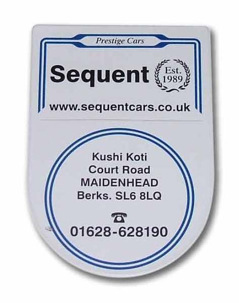 Mini Shield Tax Disc Holders - Direct Supply Ltd