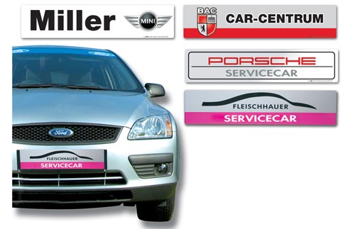 Number Plate Cover Signs - Direct Supply Ltd